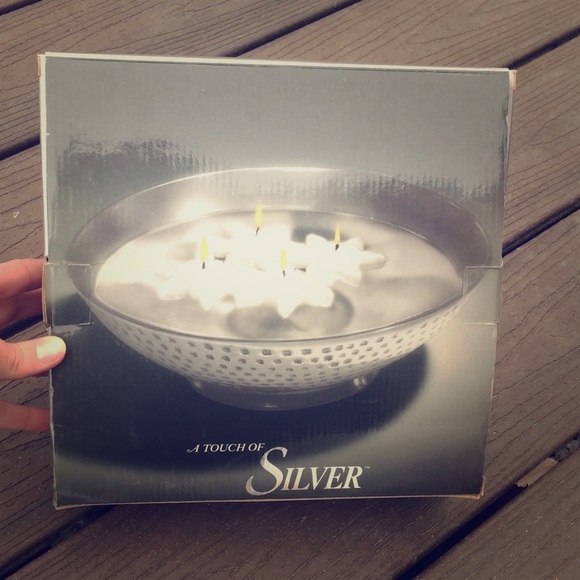 Accents | Three Sets Of Touch Of Silver Floating Candle Set | Poshmark